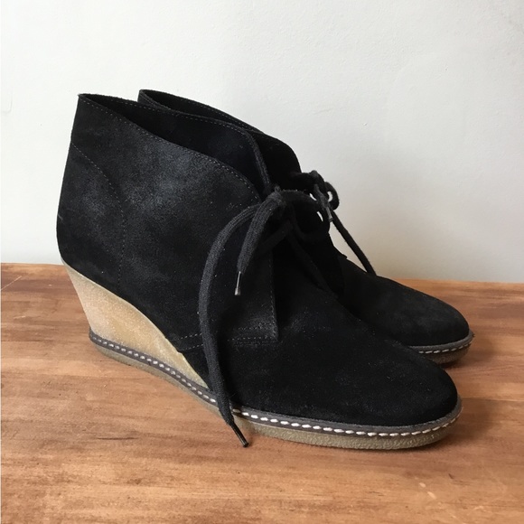 J. Crew | Shoes | J Crew Macallister Wedge Ankle Boot | Poshmark